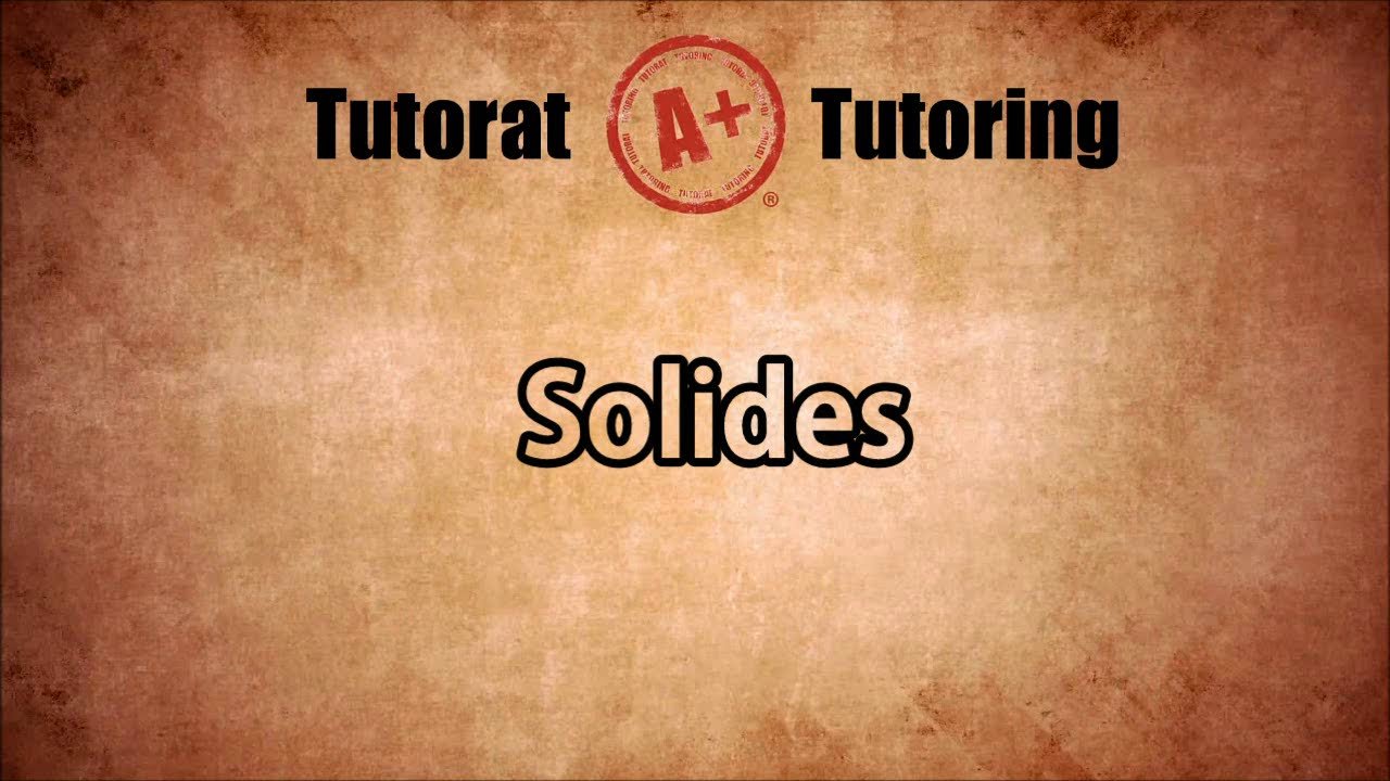 Question Math - Secondaire 2 au Québec - Solides